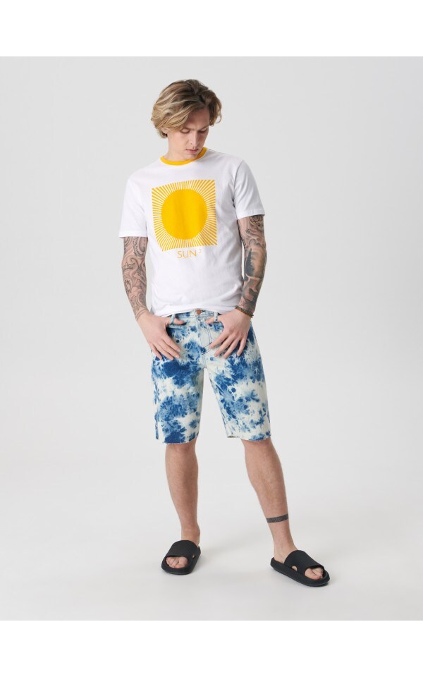 Comfort-Shorts in Batik-Optik, SINSAY, 1310J-50J