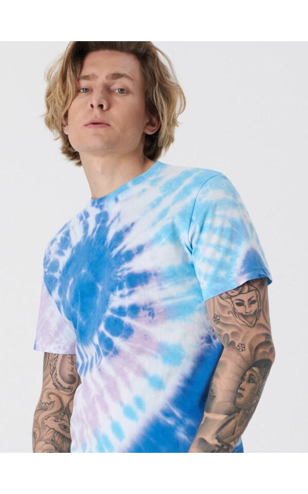 T-Shirt in Batik-Optik, SINSAY, 8590I-50X