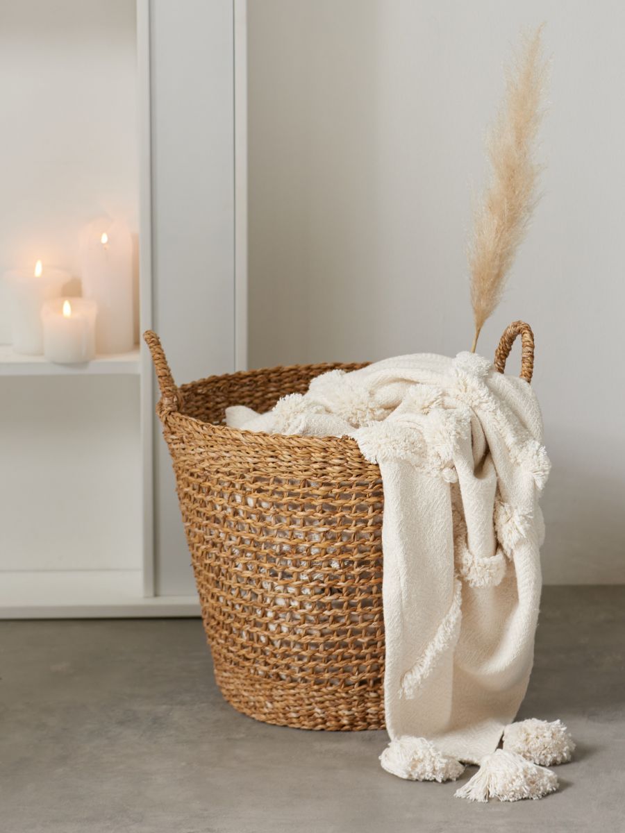 Storage basket Color beige - SINSAY - 5511J-08X